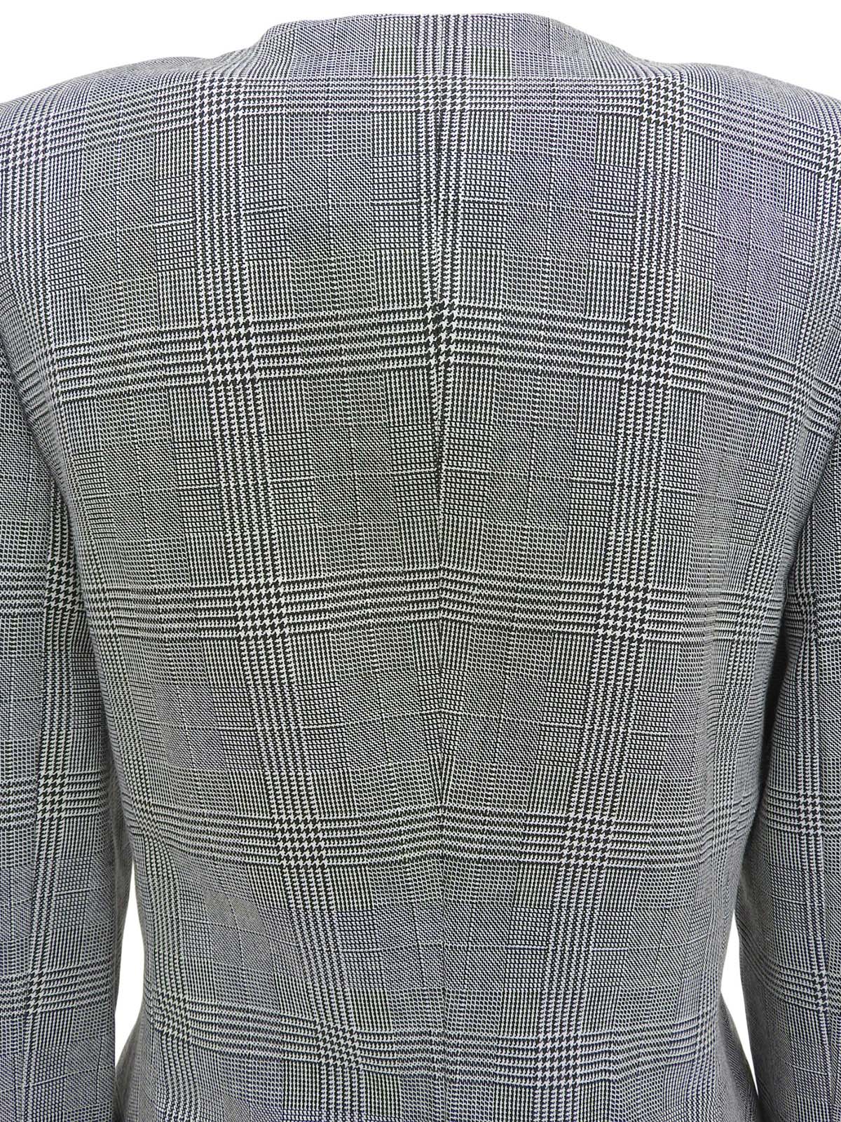 Glen Check Pattern Jacket in Black/White| VINTAGE QOO TOKYO | ヴィンテージクートーキョー