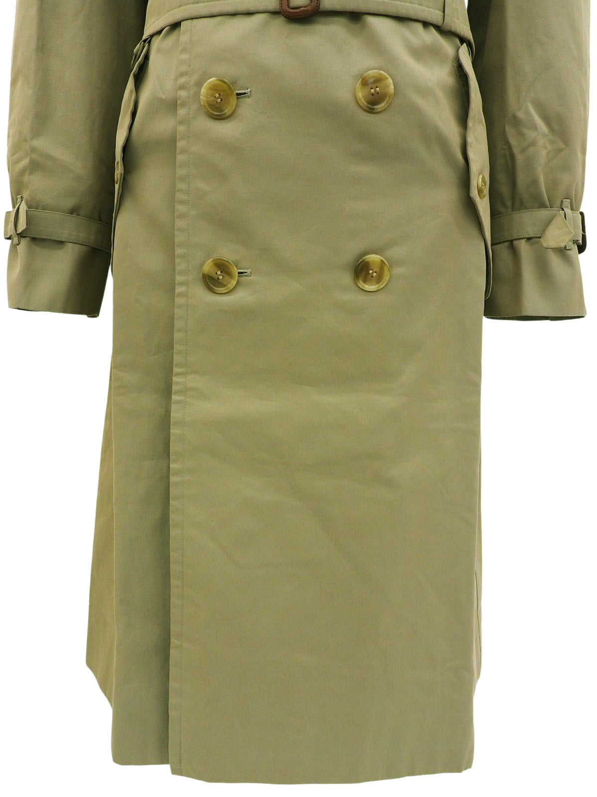 Nova Check Lining Trench Coat Khaki| VINTAGE QOO TOKYO | ヴィンテージクートーキョー